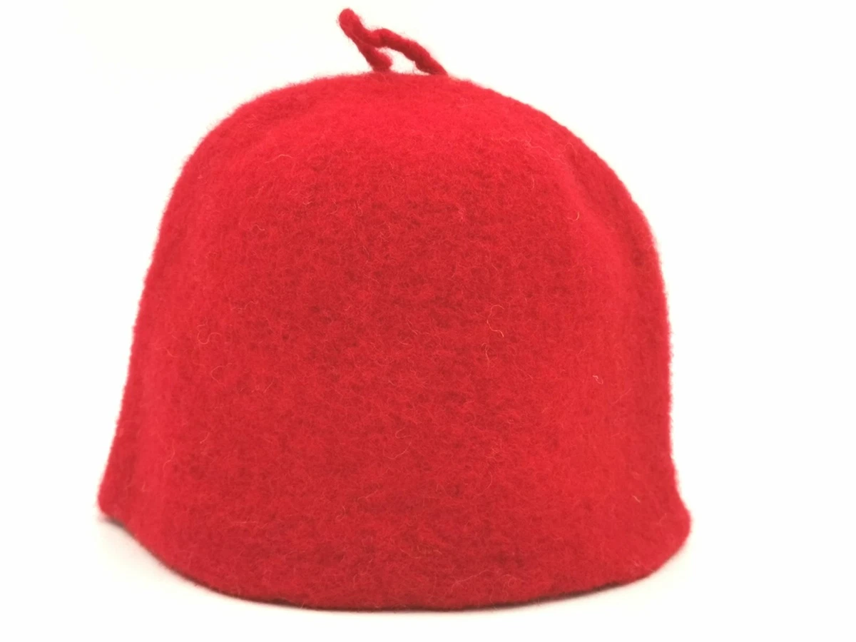 onlinestore selling Sauna Hat- Blue 100% wool, Ecofriendly