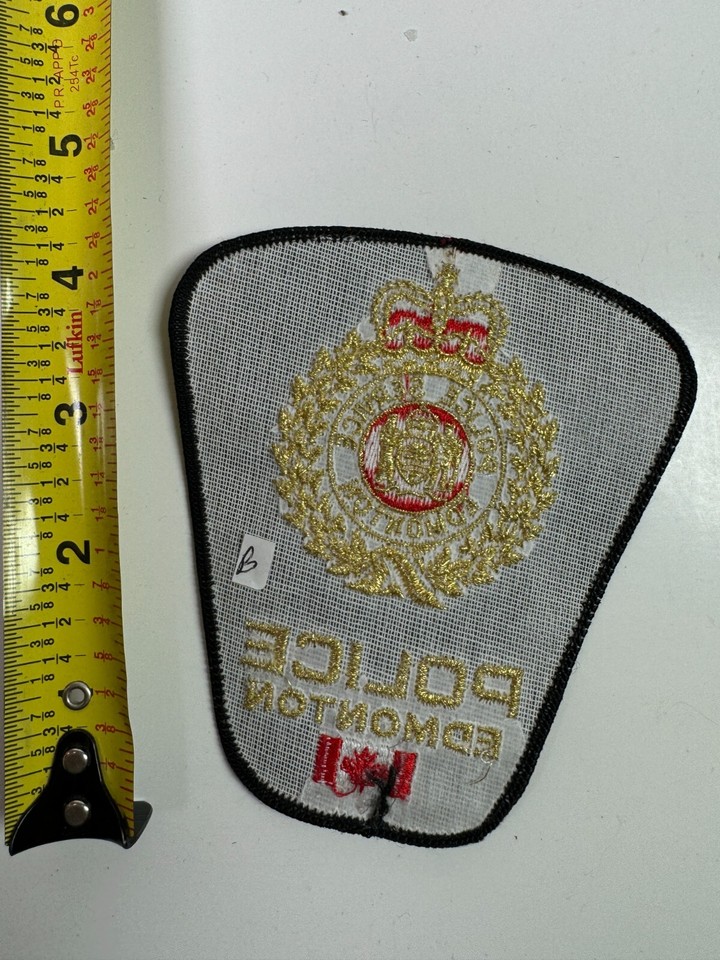 Edmonton Police Canada Patch AA5B | eBay