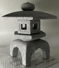 Stone Lantern Yukimi Tourou Small Granite Japanese Garden Ornament ...