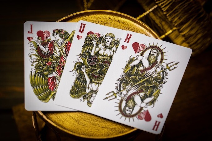 Zeus Playing Card Deck (Gold Edition) Limited of 1350 - Brand New ...