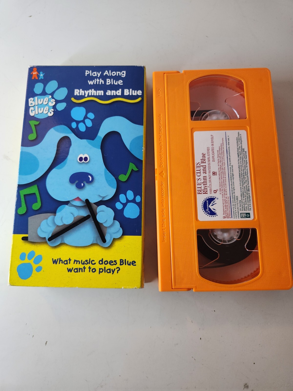 Blues Clues - Rhythm And Blue (VHS, 1999)