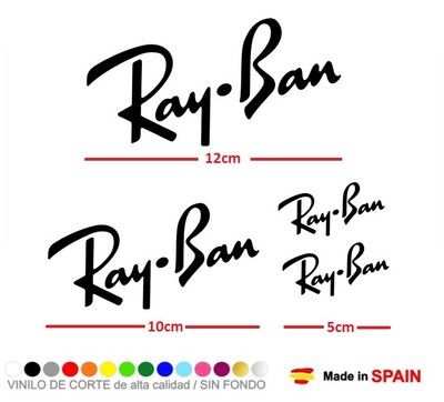 Pegatina Vinilo RAYBAN Sticker Decal Aufkleber Autocollant Adesivi | eBay