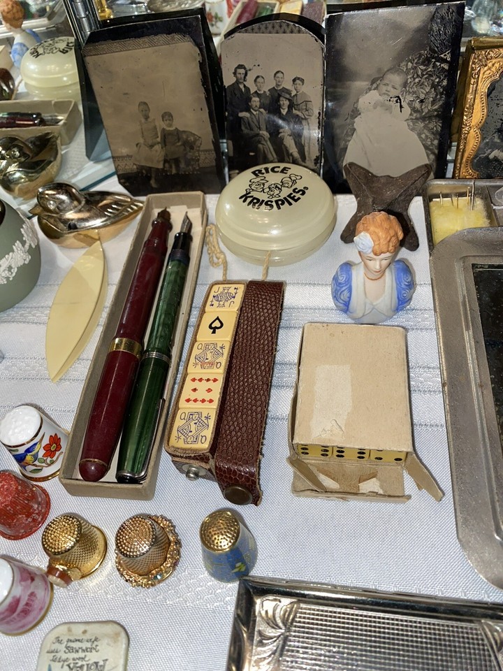 Antique Collectible Smalls Lot Mixture Of Vintage Items | eBay