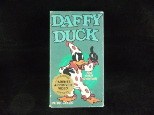 Daffy Duck And Great Adventures V1 1986 Parents Approved Video VHS | eBay