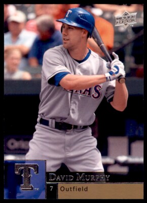 2009 Upper Deck David Murphy Texas Rangers #908 1095 | eBay