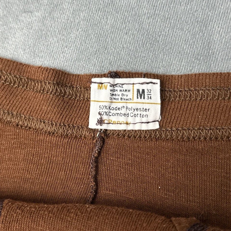 Vintage JCPenney Men’s Underwear Brown Size Medium 32 34 Polyester ...