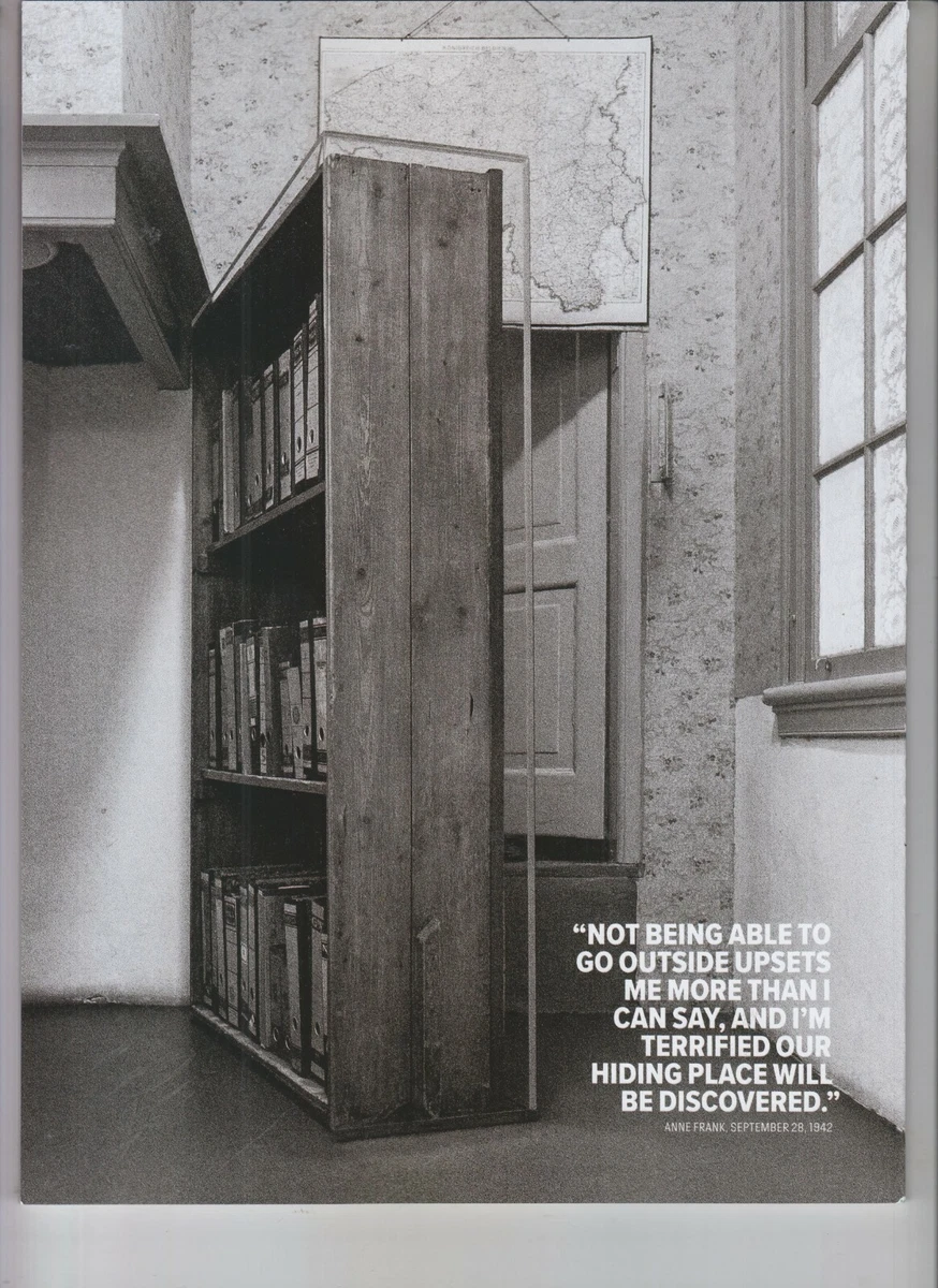 Anne Frank Secret Annex Bookcase