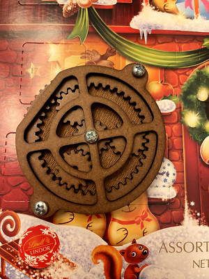 4" Wooden Gears Fidget STEM Desk Toy | Engineering| Custom Design ...