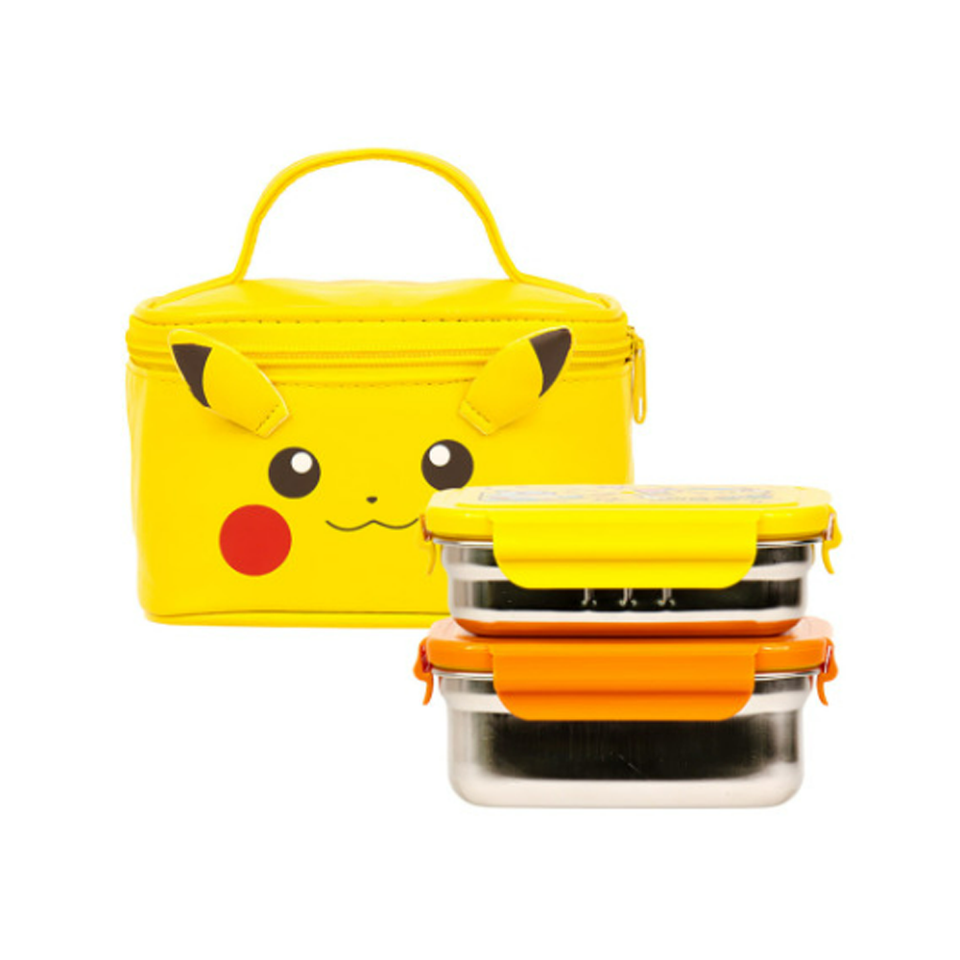 Pokemon Double Lock Stainless Steel Lunch Box -Expedited Shipping /made ...