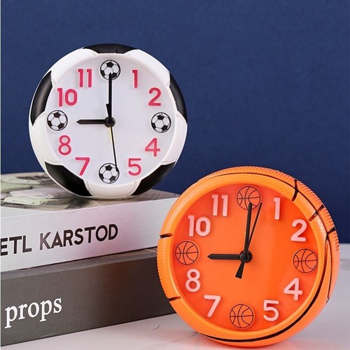 3D Basketball Football Alarm Clock Stereo Digital Clock Student Kids ...