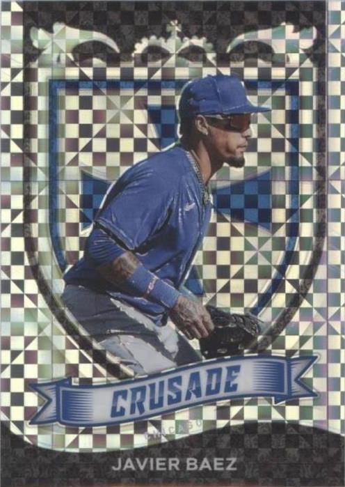 2021 Panini Chronicles - Crusade Javier Báez #6 Building Blocks for ...