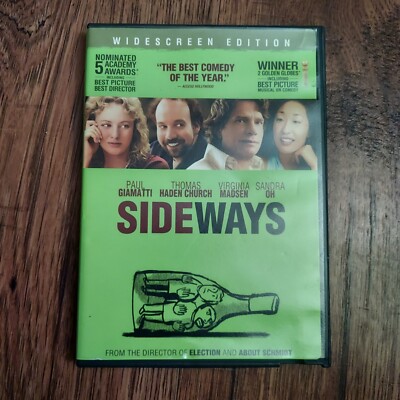 Sideways (DVD, 2005 20th Century Fox) Paul Giamatti Thomas Hayden ...