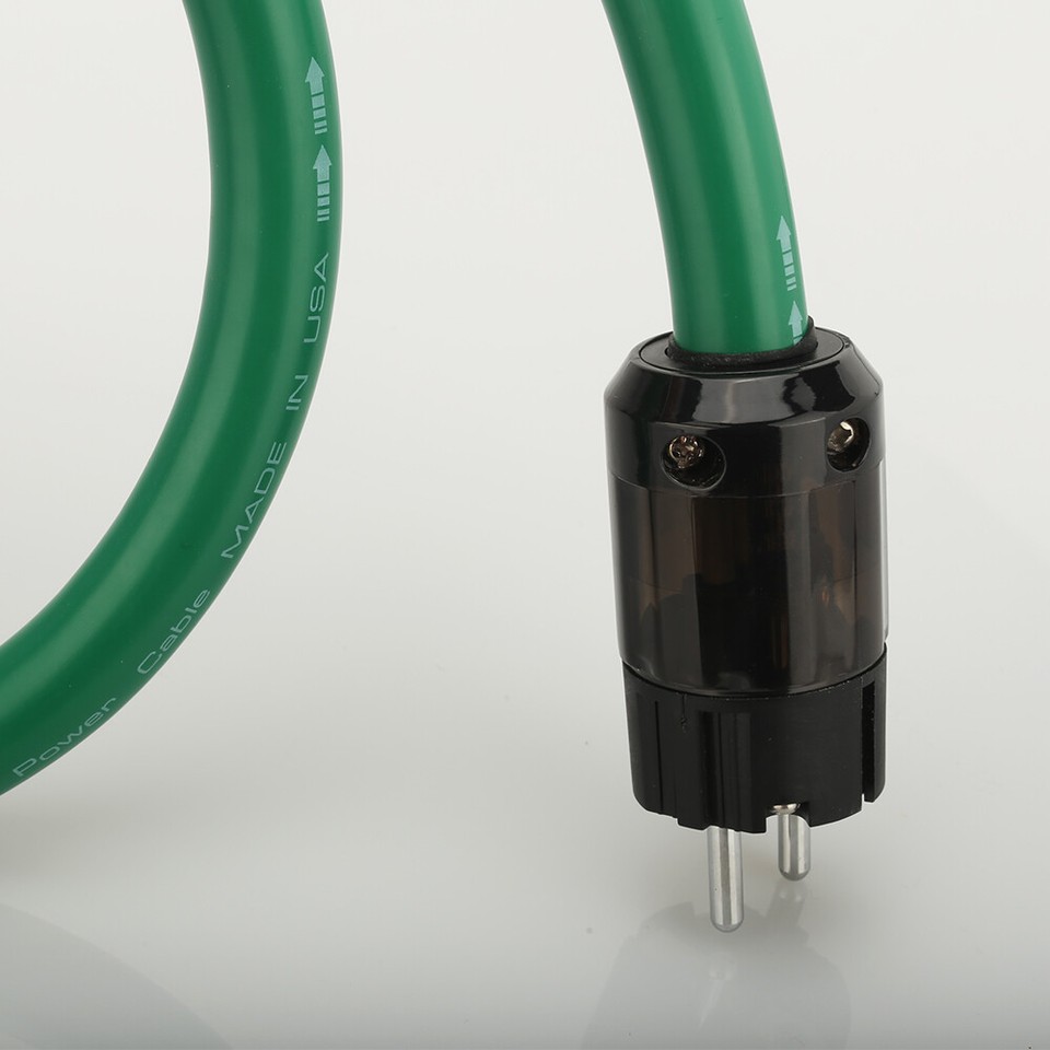 HiEnd Copper and Silver Mixed Wire with EU/US Plug HIFI Audio Power ...