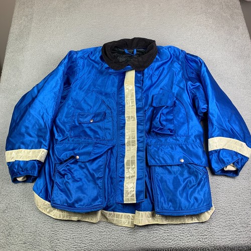 Fire Dex Coat Mens 3XL Blue Para-Dex Rescue | eBay