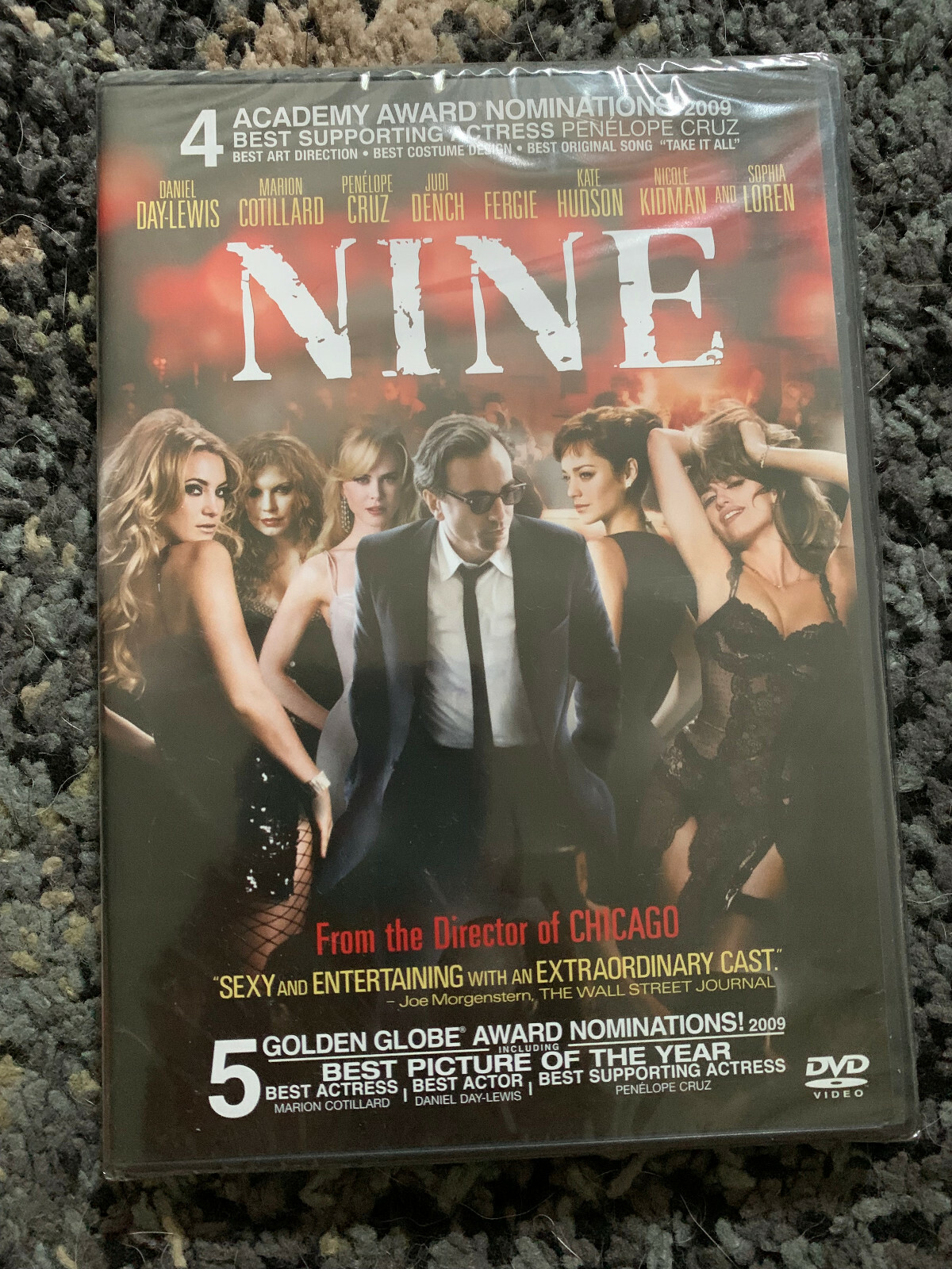 Nine DVD (musical, Nicole Kidman, Fergie, Kate Hudson, Daniel Day-Lewis ...