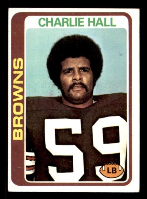 1978 Topps Football #157 Charlie Hall EX | eBay