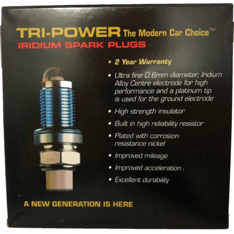 Tri-Power Iridium Spark Plugs (4 Pack) TPX005-4 | eBay
