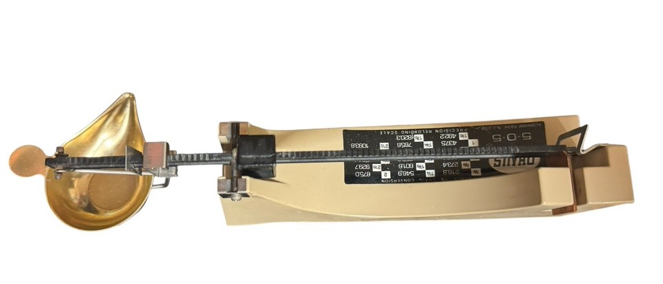 Ohaus 505 For Creative Engineering. Precision ReLoading Scale. Powder ...