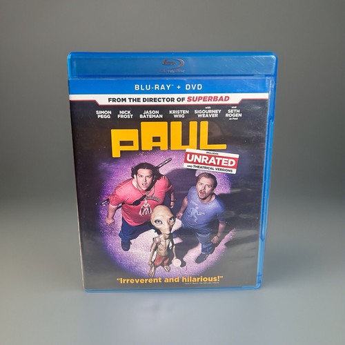 Paul (Blu-ray/DVD, 2011, 2-Disc Set, Unrated And Theatrical Versions) Simon Pegg | eBay