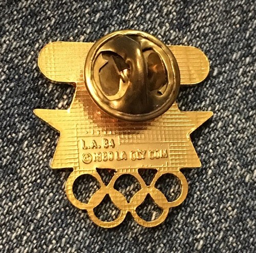 1984 Pacific Telesis Group Pin ~ Sponsor Logo ~ Los Angeles ~ Stars in ...