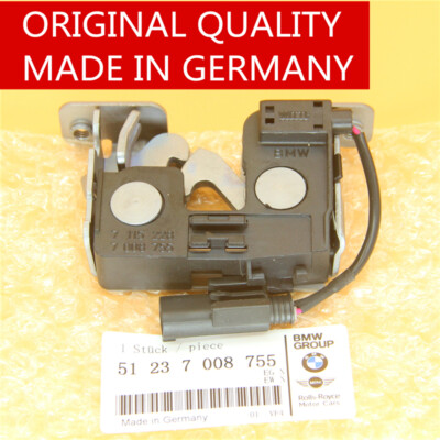 51237008755 Lower Hood Lock Lid Latch FIT BMW E82 E88 E90 E92 E93 E60 ...