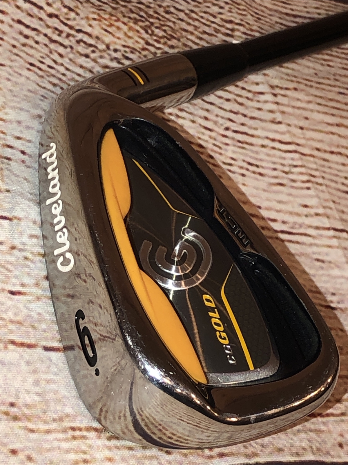 Cleveland CG-Gold MCT 6 iron 78g Regular Flex Graphite RH 38” Excellent ...