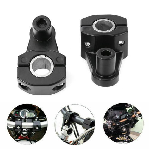 Fit For Yamaha MT-07 FZ-07 14-20 22mm HandleBar Bar Risers Mount Clamp ...