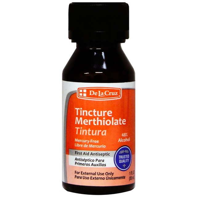 Merthiolate - Tincture - Antiseptic - Tintura - 1 fl oz (30ml) for sale ...