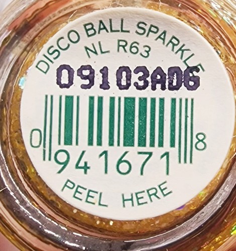 OPI Nail Polish - Disco Ball Sparkle - NL R63 - NEW | eBay