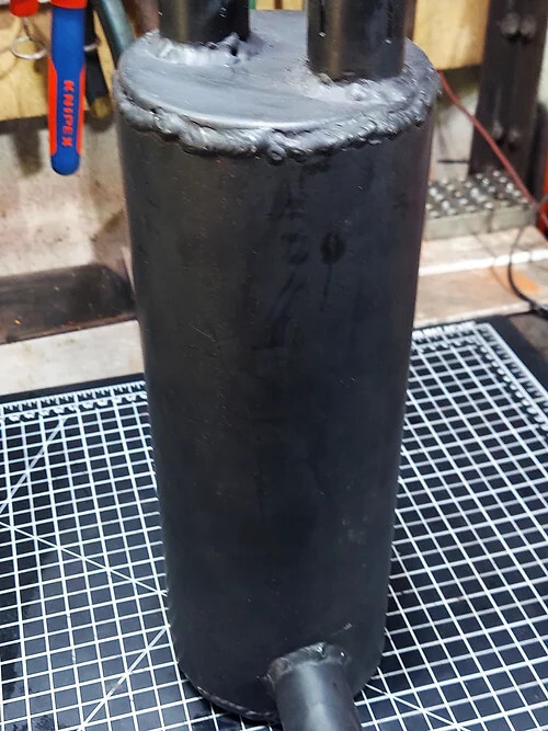 Case Ingersoll Loader Muffler C20109 C32131 ONAN Powered 648 646 6018 ...