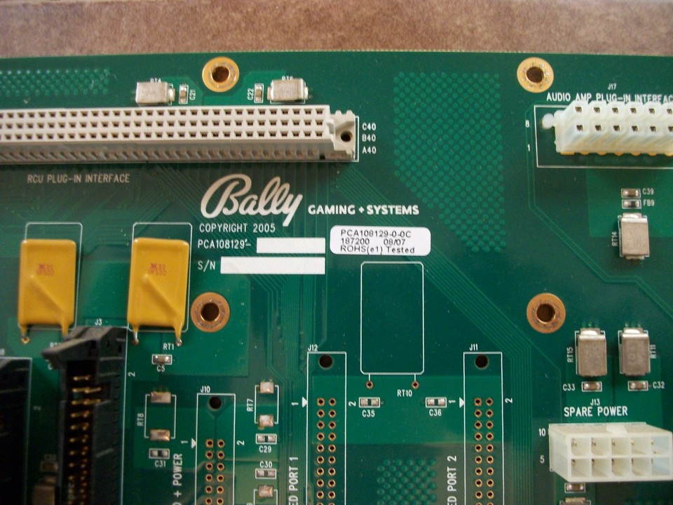 BALLY ALPHA DISTRIBUTION BOARD,POWER REEL CONTROLLER | eBay