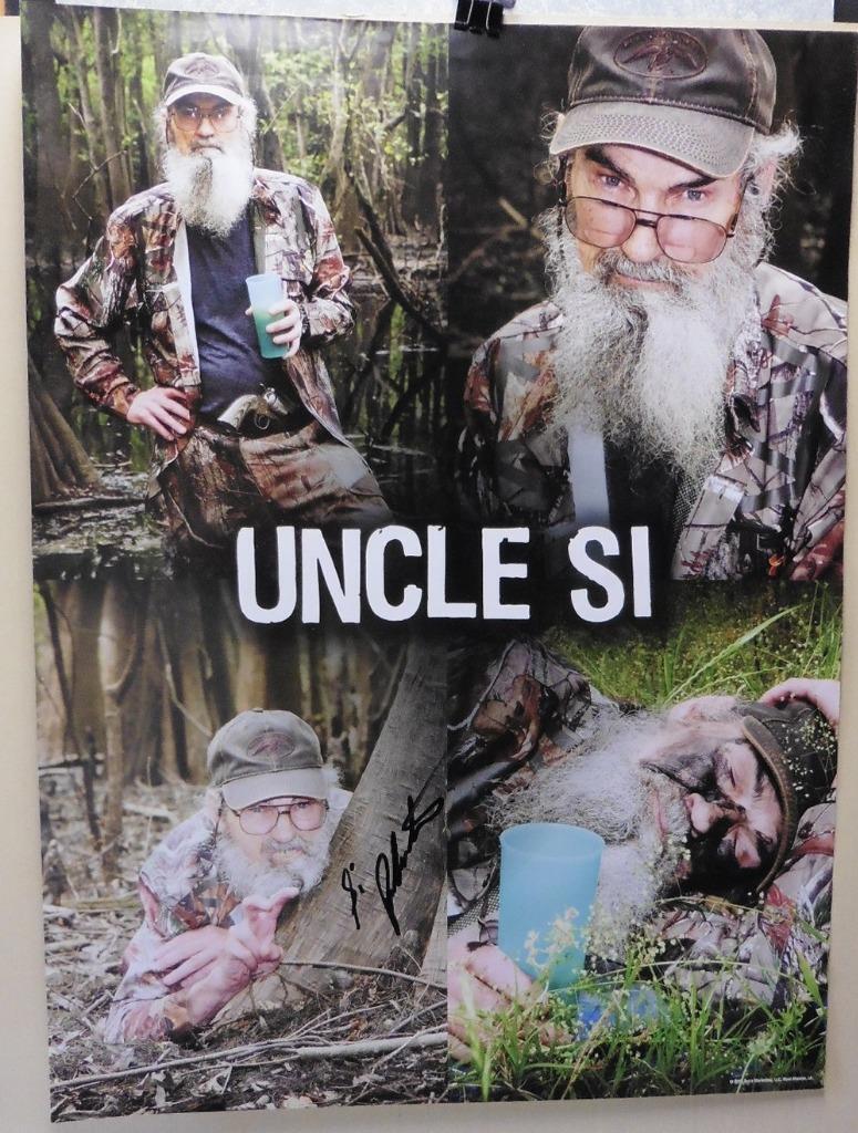Uncle Si Robertson Signed Print, Duck Dynasty Poster | eBay