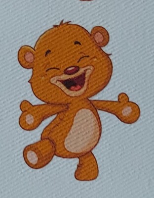 Small Application On Fabric to Sew On, 3 X 4 CM, Teddy Motif P | eBay ...