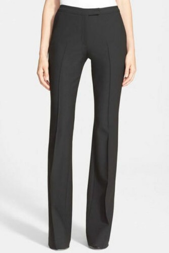 ELIZABETH AND JAMES Black Rn#115562 Flare Leg Trousers /Pant Size:4 NWT ...
