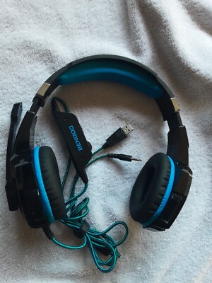 BENGOO G9000 Stereo Gaming Headset - USB and AUX connector - Noise ...