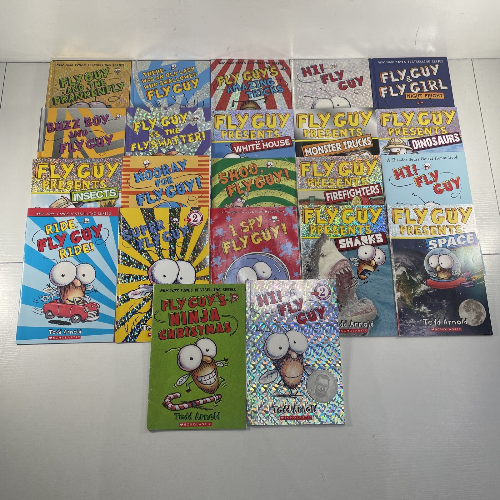 Fly Guy books Lot of 22 by Tedd Arnold TPB/HB | eBay