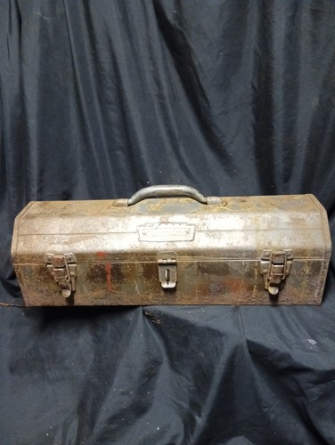 Vintage 20" Craftsman Tombstone Style Tool Box With Tray 65161 - Made ...