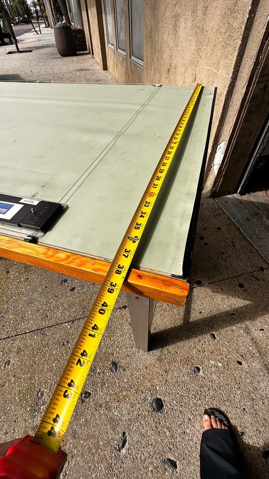 Vintage Mayline Ranger Drafting Table Tilting Desk Parallel Bar 72 ...