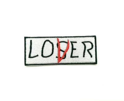 Loser lover patch funny patch clothing embroidery heat letters bag ...