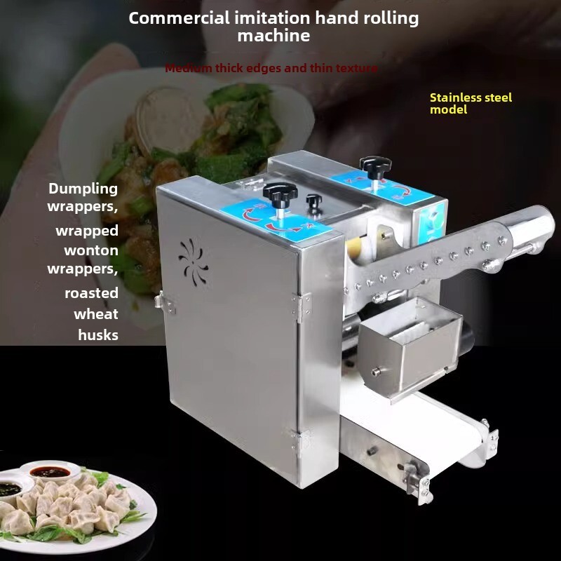 Dumpling Skin Machine Flour Tortilla Dumpling Wrapper Skin Making ...
