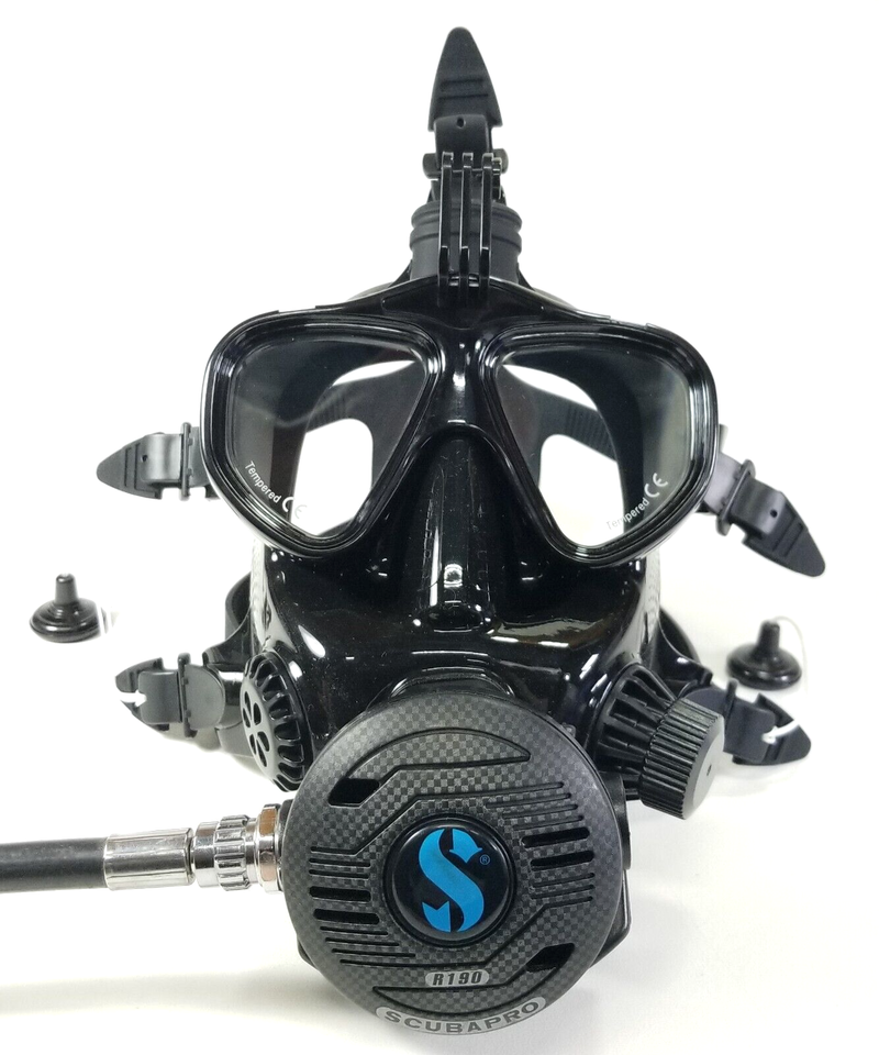 Full Face Scuba Dive Mask Fits ALL Scubapro 2nd Stage Regulators S600 ...