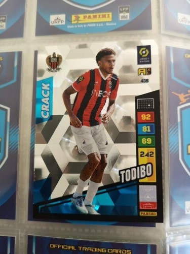 Todibo Crack Ogc Nice Carte Foot Adrenalyn Xl 2023 2024 #436 | eBay