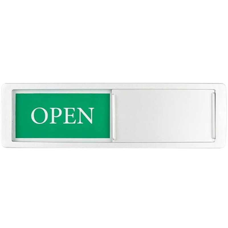 Convenient Open/Closed Sliding Sign for Shops and Businesses, Easy to ...