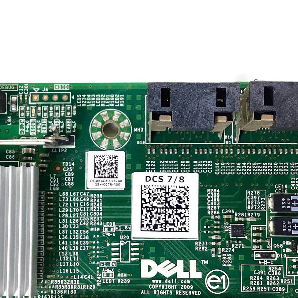 Dell PERC V10 Z0017A SAS-SATA RAID Controller Card No Bracket N4C2D ...