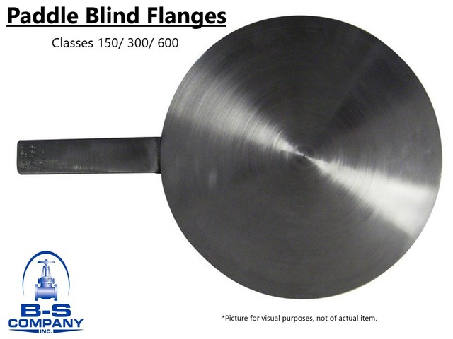Paddle Blind Flange 6" 300 ANSI Grade A-516-70 | eBay