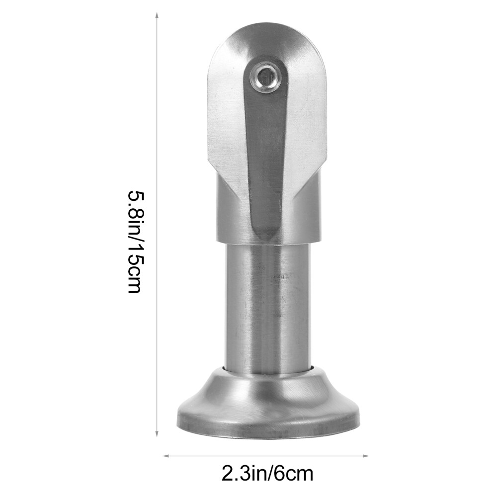 2 Pcs Restroom Partition Bracket Bathroom Parts Feet Cut off | eBay