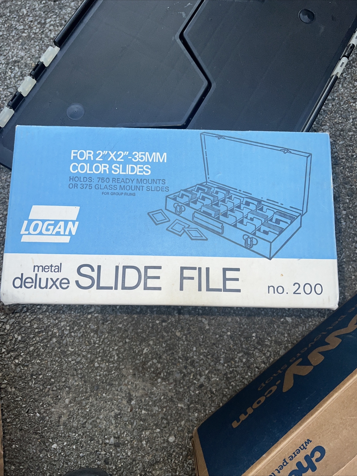 Logan Double Decker Vintage Metal Deluxe 1500G 2x2 Color Slides File ...