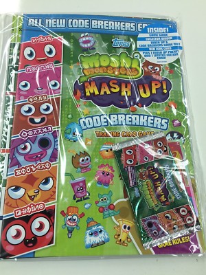 Topps Moshi Monsters Code Breakers Card Game Offcial Album Inc Pages ...