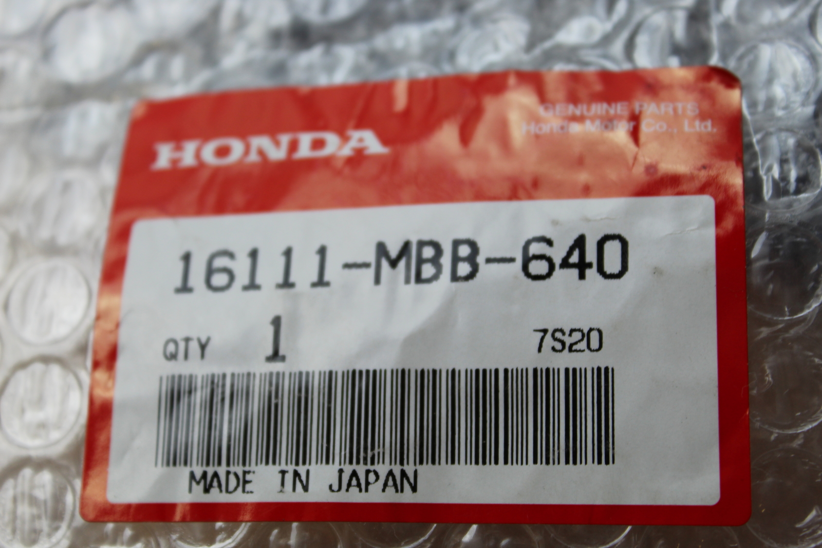 OEM VACUUM PISTON 16111-MBB-640 | eBay Australia