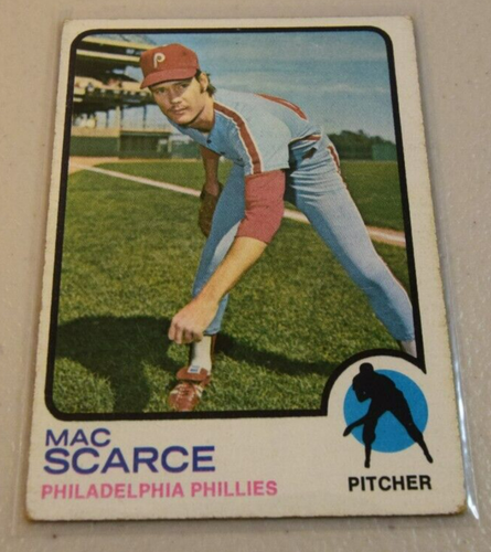1973 Topps Baseball Mac Scarce #6 Rookie RC Philadelphia Phillies | eBay